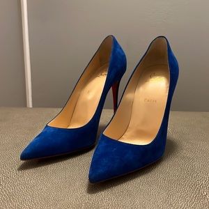 Christian Louboutin | Shoes | Suede Loubs 4 | Poshmark